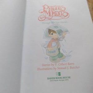 PRECIOUS MOMENTS Through the Years Stories Book Collectors Vintage ...