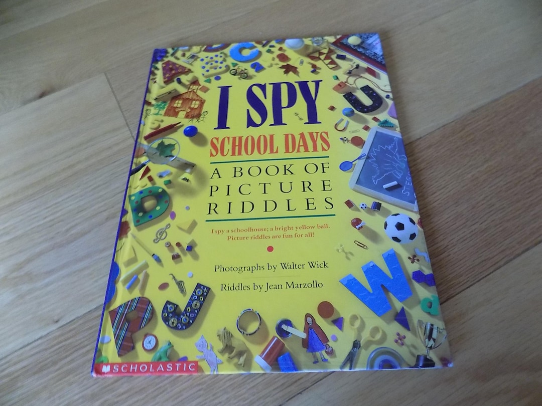 I Spy School Days Book Hidden Pictures Look and Find Search Picture ...