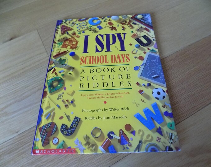 I Spy School Days Book Hidden Pictures Look and Find Search Picture ...