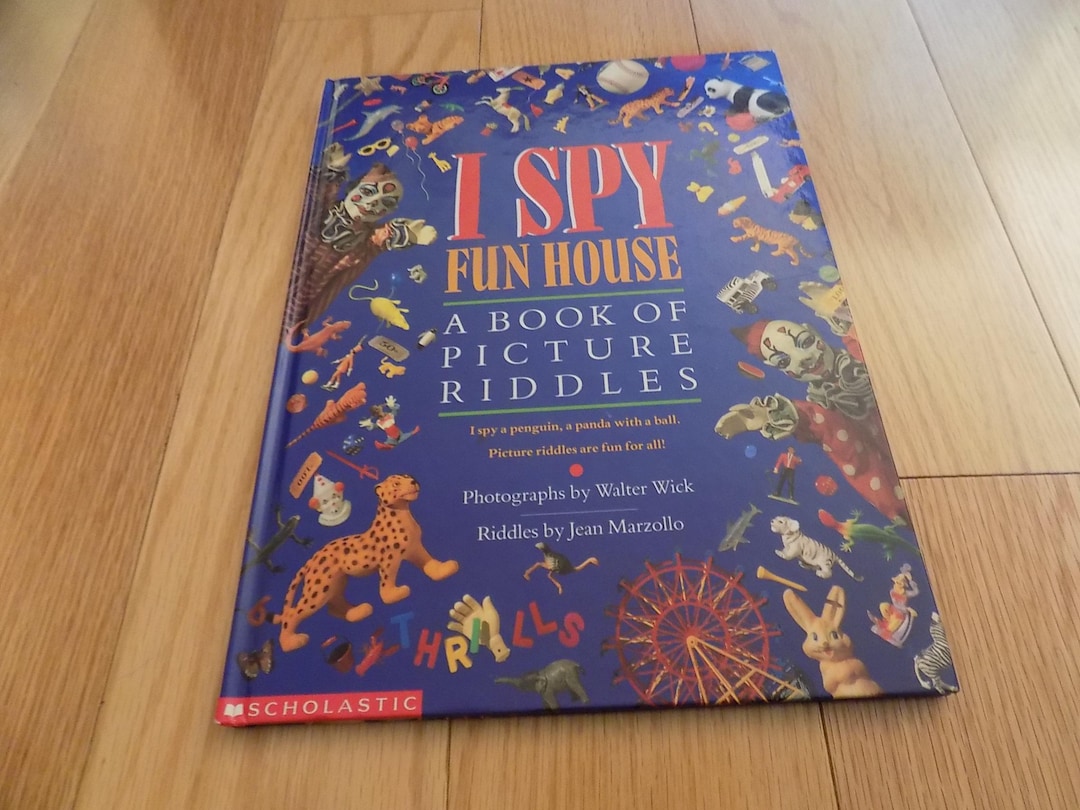 I Spy Fun House Book Hidden Pictures Look and Find Search Picture ...