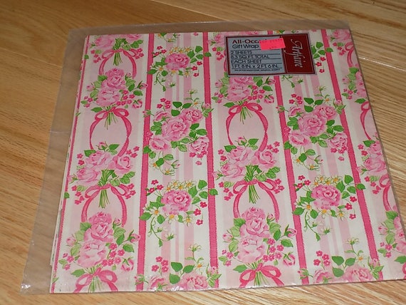 Birthday All Occassion Wrapping Paper Gift Wrap Artfaire | Etsy