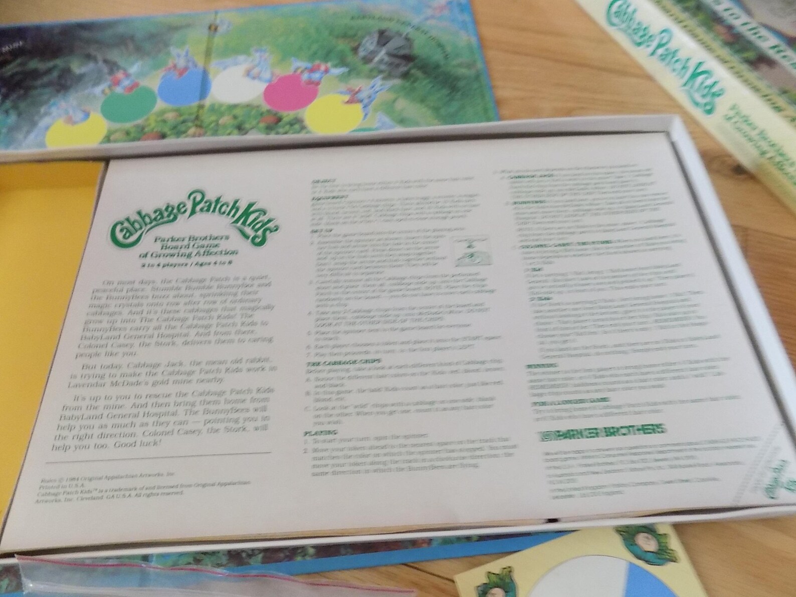 Vintage Cabbage Patch Kids Game: Friends to the Rescue, 1984 - Etsy