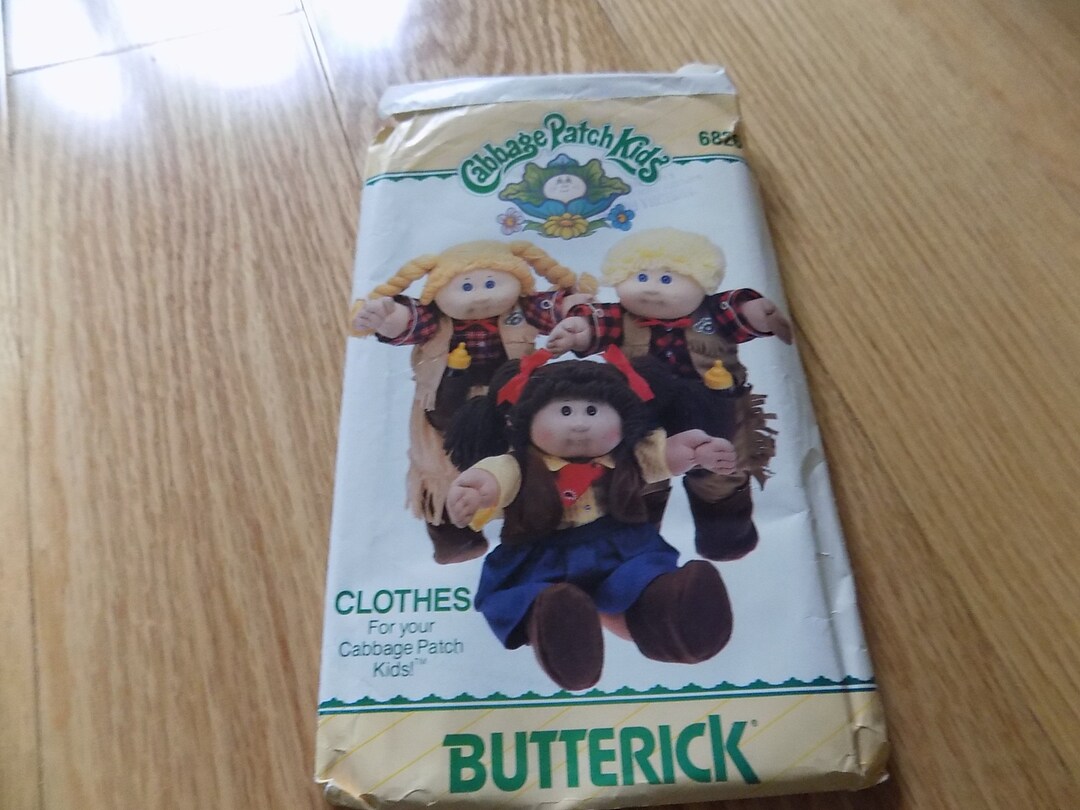 Butterick Cabbage Patch Kids Western Clothes Pattern 6826 - Etsy UK
