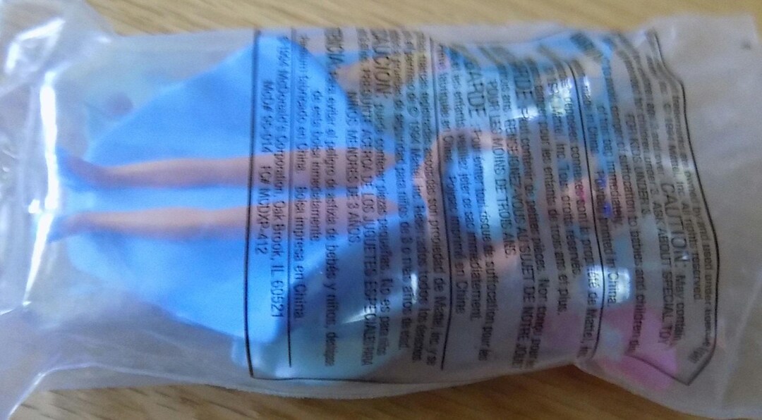 Barbie Doll Mcdonald's Happy Meal Barbie Bubble Angel Skipper Mattel ...