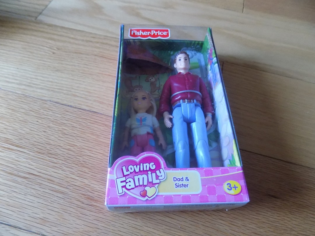 Fisher Price Loving Family Dollhouse Little Tikes People Vintage Playskool Doll House People - Etsy