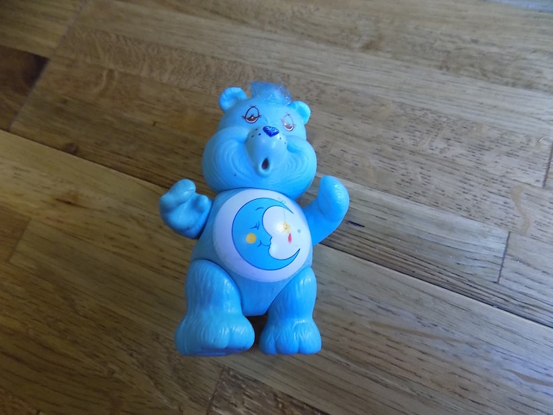 Carebear Bedtime Care Bear PVC Vintage Carebears Action Figure - Etsy