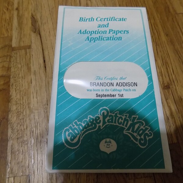 Adoption Papers - Etsy