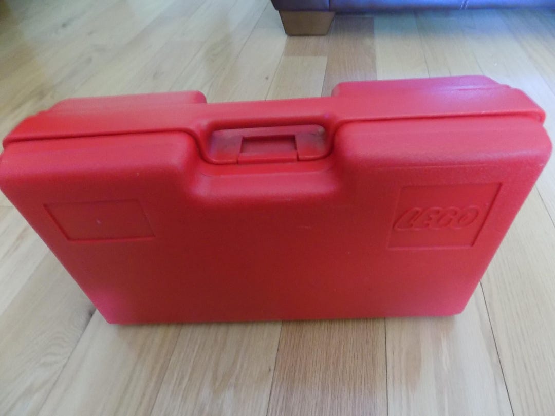 Lego Carrying Case Lego's Container Holder Vintage 1980's Building ...