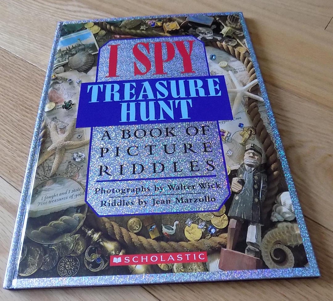 I Spy Treasure Hunt Book Hidden Pictures Look and Find Search Picture ...