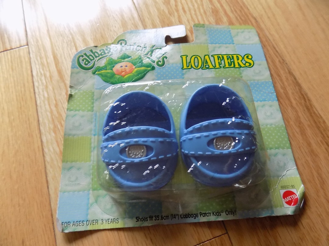 Cabbage Patch Kids Shoes CPK Vintage Clothing Accessories Girls Loafers ...