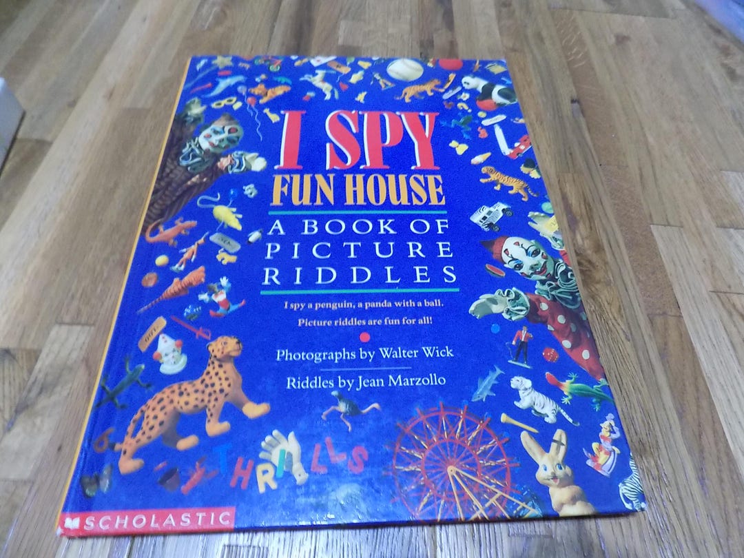 I Spy Fun House Book Hidden Pictures Look and Find Search Picture ...