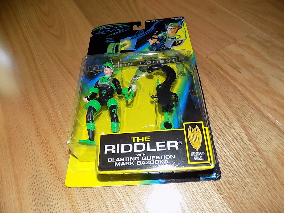 The Riddler Action Figure 1995 Batman Forever Accessories Kenner 64155 ...