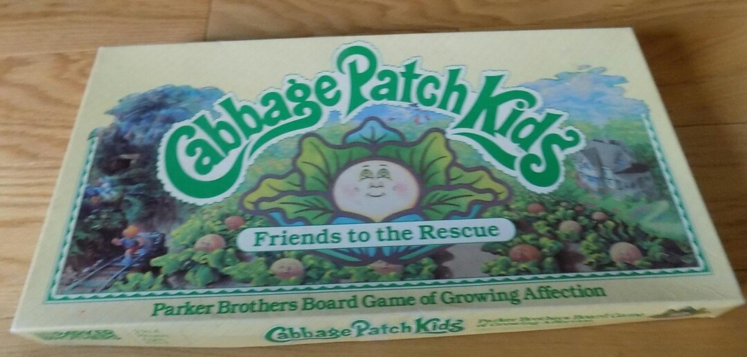 Cabbage Patch Kids Friends to the Rescue Game Activity CPK Vintage Toys ...