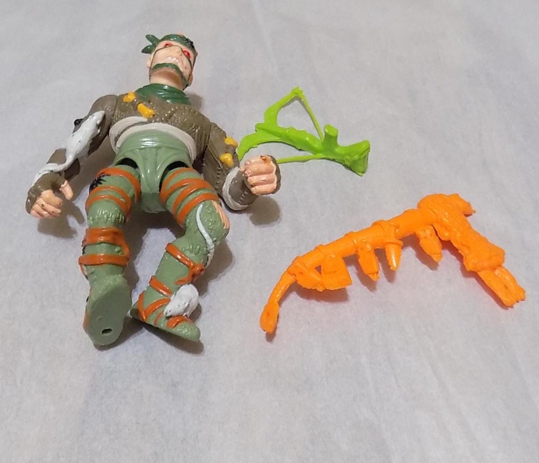 TMNT Rat King Action Figure: Teenage Mutant Ninja Turtles Toy - 1989 ...