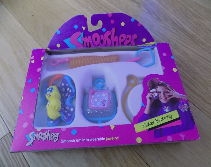 Smooshees Smugglers Fisher Price Flutter Butterfly Smooshies Vintage ...