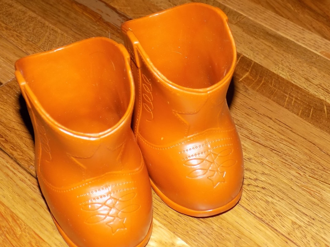 Cabbage Patch Kids Shoes Western Cowboy Boots CPK Vintage Doll Dolls ...