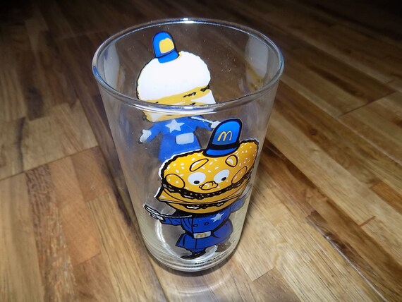 Mcdonalds Big Mac Hamburger Glasses Cup Vintage Mcdonald's - Etsy