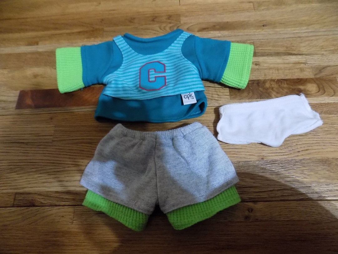 Cabbage Patch Kids CPK Outfit Shirt Shorts Vintage Toys Dolls Clothing ...