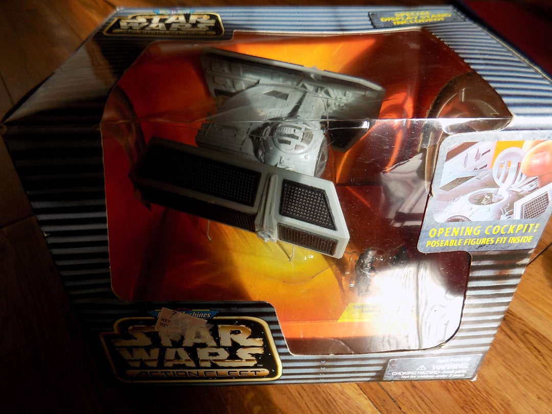 Star Wars Darth Vader's Tie Fighter Micro Machines Starwars Miniatures ...