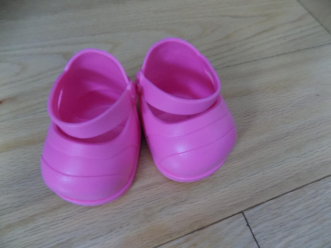 Vintage Cabbage Patch Kids Doll Shoes: Pink Chunky Mary Janes - Etsy