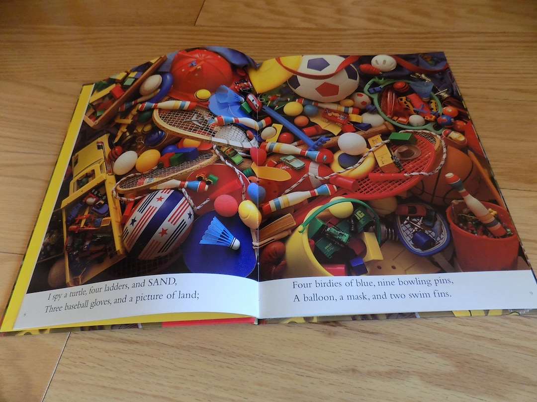 I Spy Gold Challenger Book Hidden Pictures Look and Find Search Picture ...