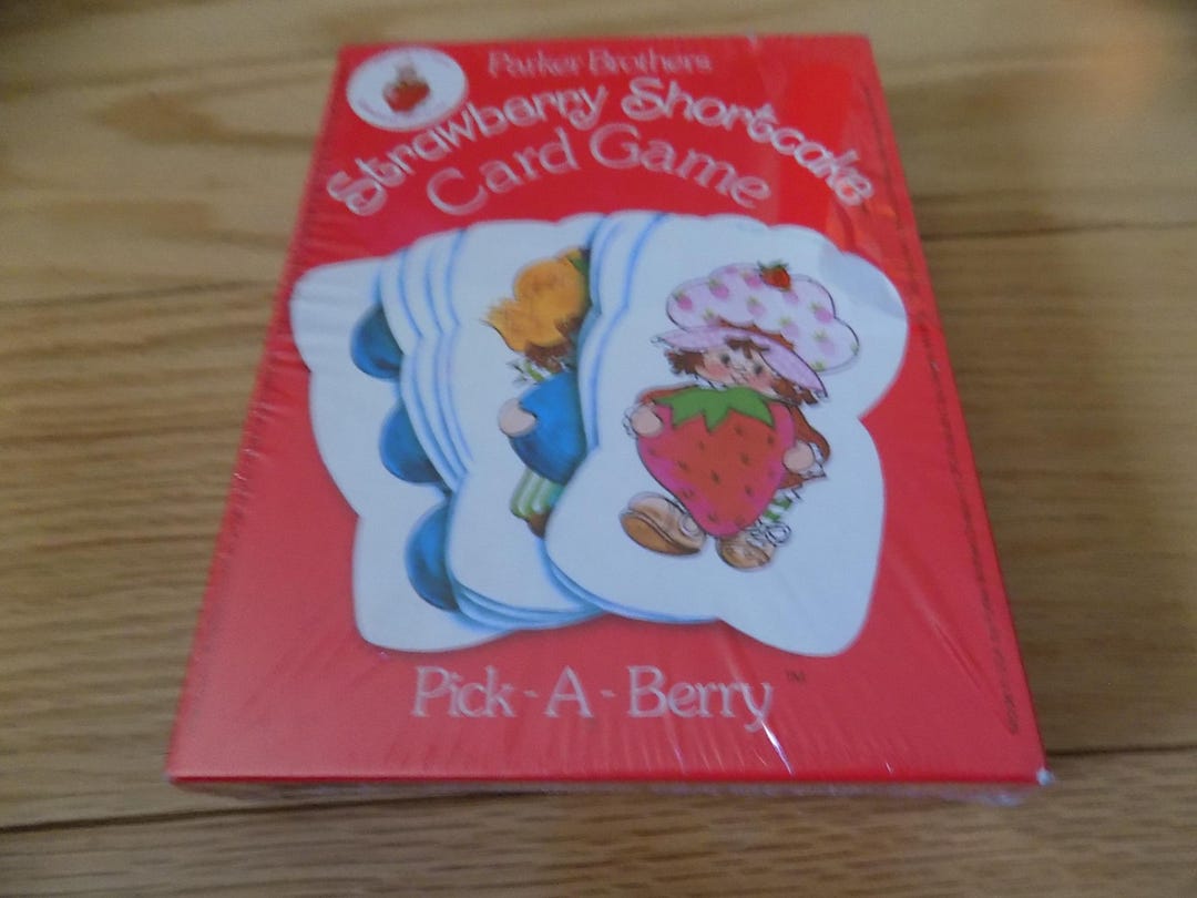 Strawberry Shortcake Card Game Strawberryland Vintage Parker Brothers ...