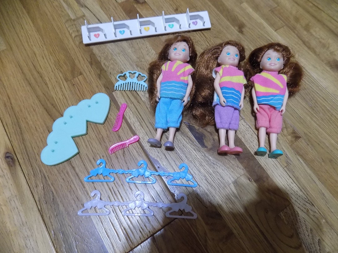 QUINTS Tyco Dolls Playset Vintage 1980's Toys Doll - Etsy