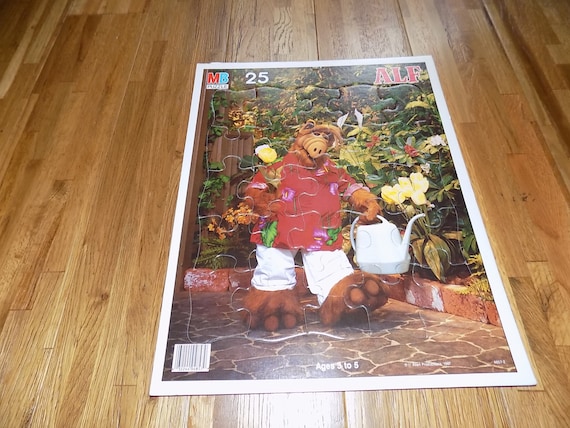 ALF Tray Puzzle Frame Puzzles 1980's Vintage Jigsaw - Etsy Australia