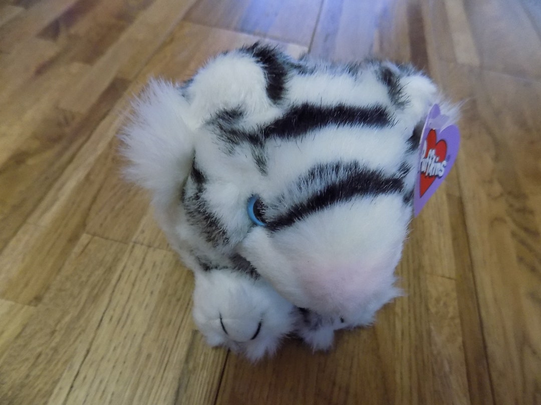 Puffkins Tasha Stuffed Animal Tiger Plush Plushy Puffkin Toy Action ...