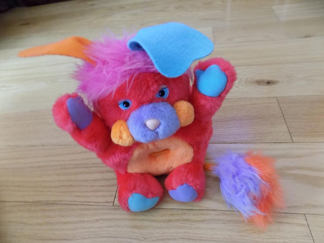 POPPLES Vintage Penny Popple Bank 1980's Toys Stuffed Animals Mattel - Etsy