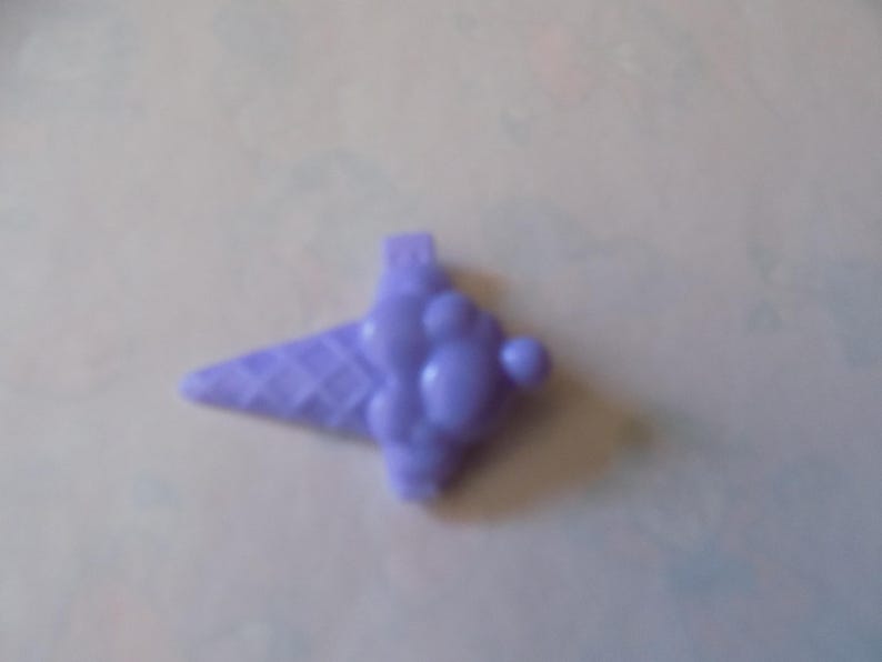 Vintage My Little Pony Candy Cane Pony Barrette: Dark Purple Ice Cream ...