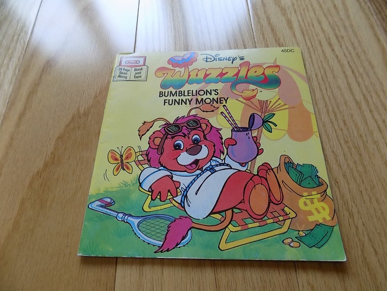 Wuzzles Bumblelion's Funny Money Disney Wuzzle Vintage - Etsy