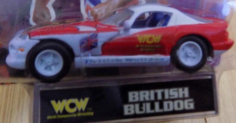WCW World Champion Wrestling Nitro Street Rods British Bulldog World ...