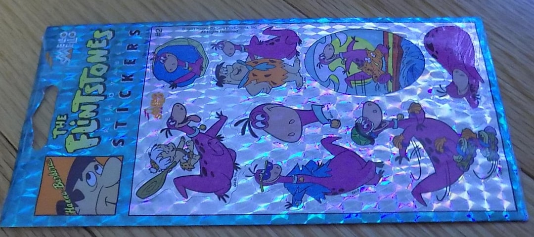 The Flintstones Mello Smello Dino Dinosaur Vintage STICKER Stickers ...