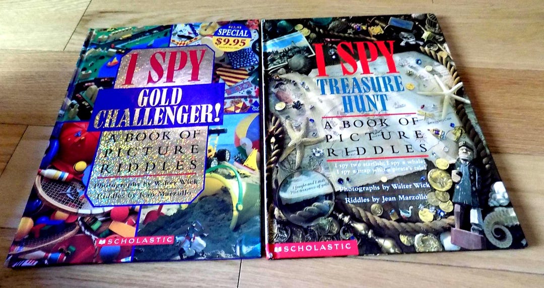I Spy Treasure Hunt I Spy Gold Book Hidden Pictures Look and Find ...
