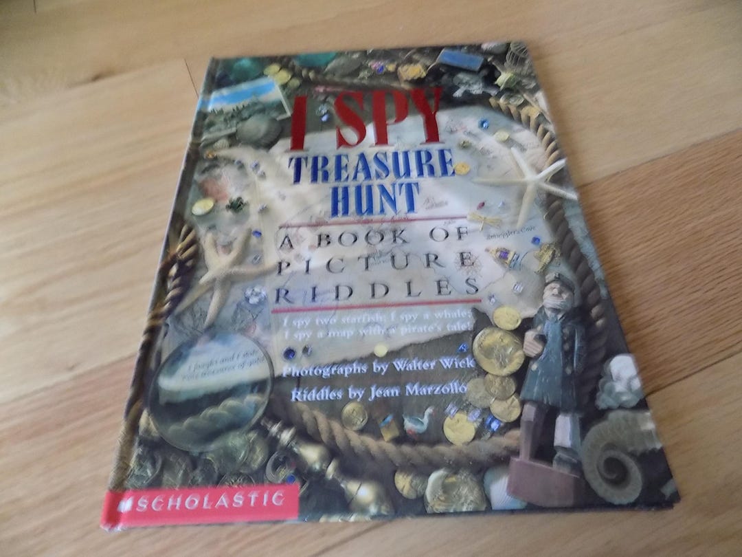 I Spy Treasure Hunt Book Hidden Pictures Look and Find Search Picture ...