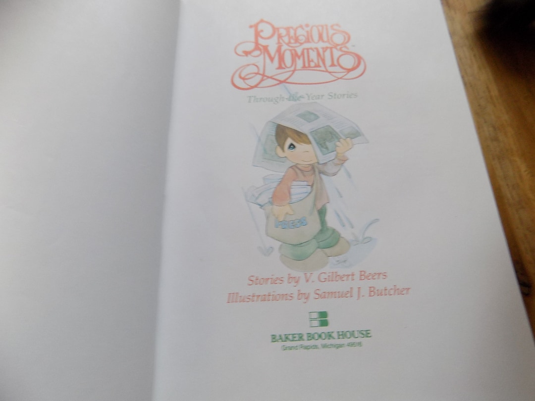 PRECIOUS MOMENTS Through the Years Stories Book Collectors Vintage ...