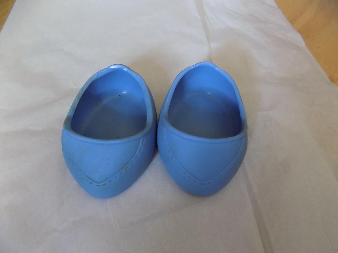 Vintage Cabbage Patch Kids Doll Shoes: Blue Slip-ons, Fits 1980s-90s ...