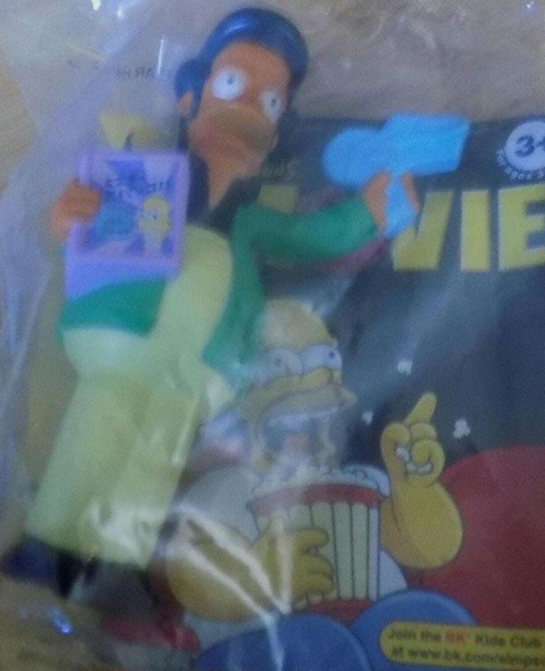 Simpsons Apu Nahasapeemapetilon Vintage Happy Meal Toys Cake Toppers ...