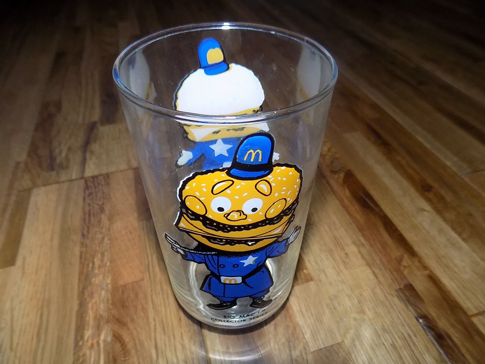 Mcdonalds Big Mac Hamburger Glasses Cup Vintage Mcdonald's Cups Glass ...