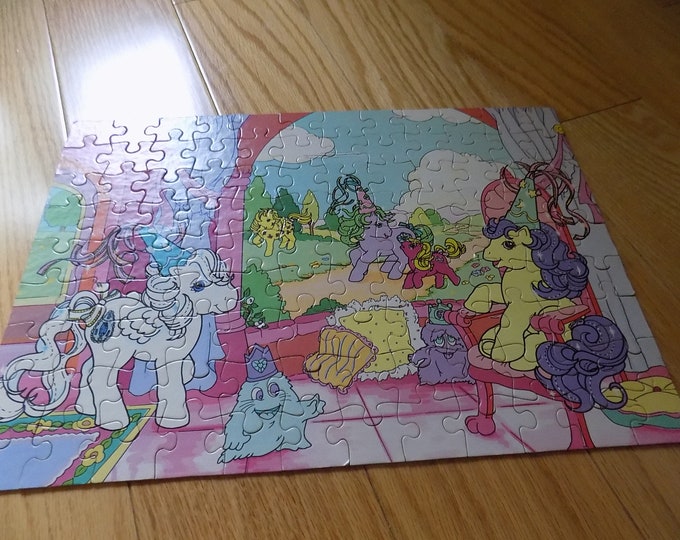 My Little Pony MLP Puzzle Puzzles Vintage Childrens Preschool Daycare ...