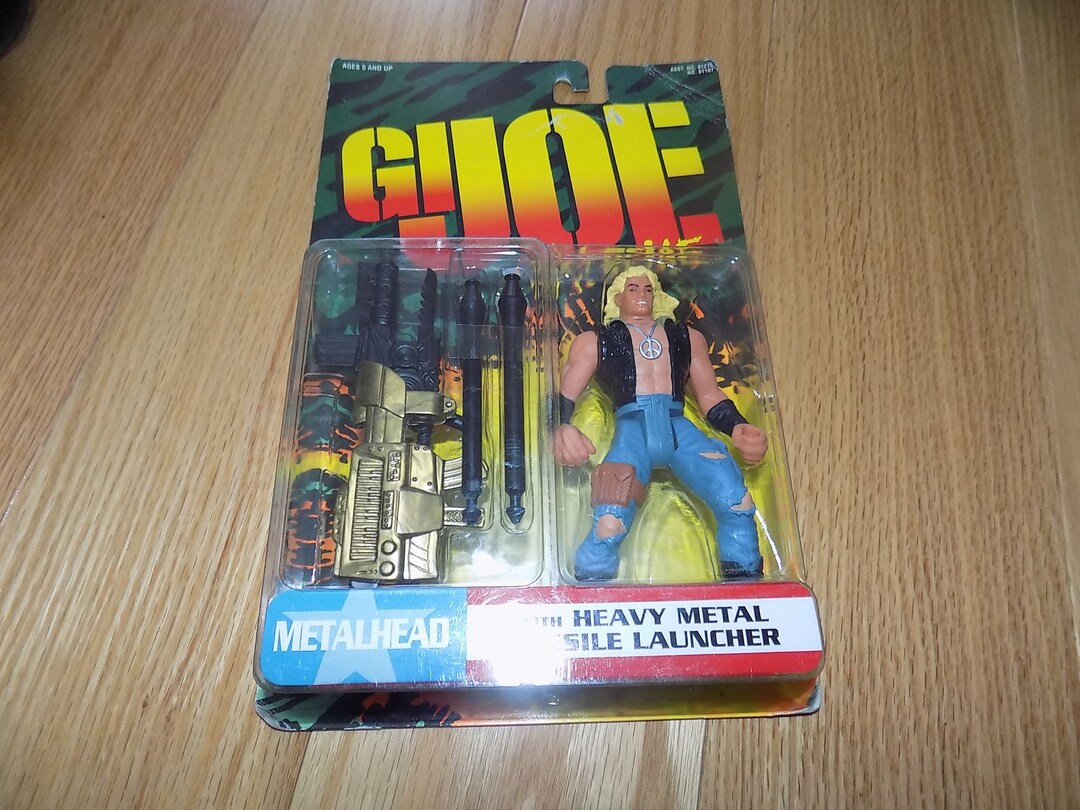 G I JOE Doll Vintage Metalhead Extreme Soldier Dolls Hasbro Action ...