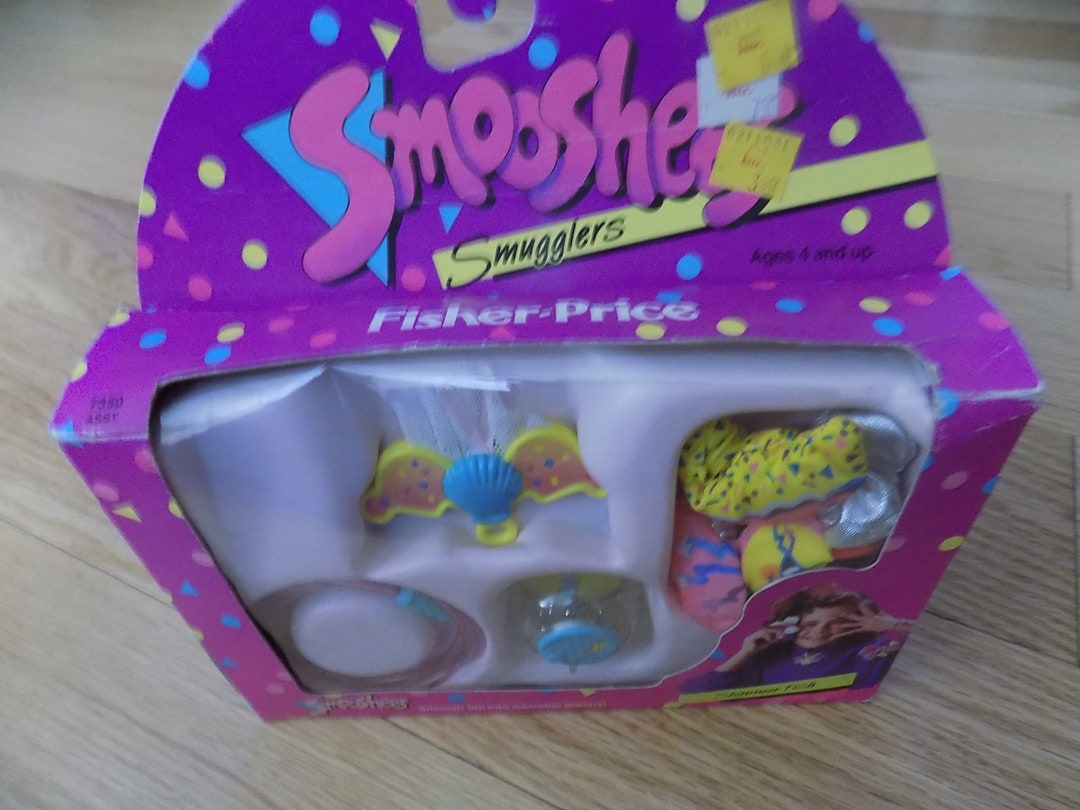 Smooshees Smugglers Fisher Price Shimmer Fish Smooshies - Etsy