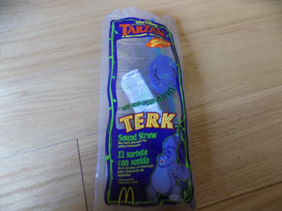 Tarzan Walt Disney Terk Gorilla Sound Straw Action Figure Dolls Toys ...