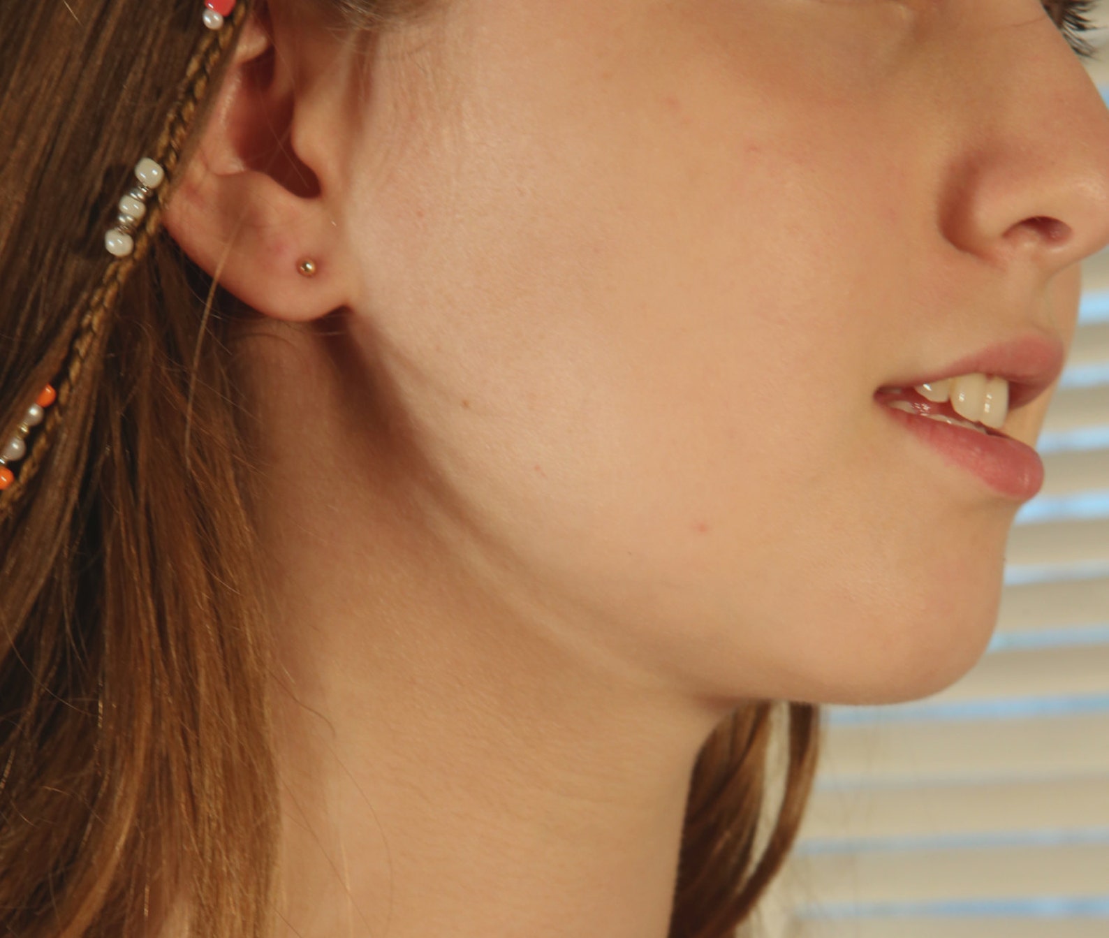 Gold Earrings Post Earrings Stud Gold Earring Dot Earrings | Etsy