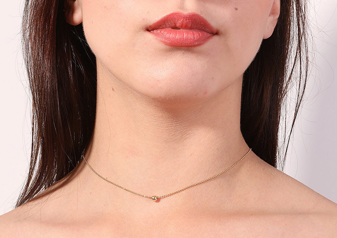 Minimalist Choker Necklace,dainty Necklace Gold,delicate Necklace ...