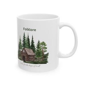 Taylor Swift Folklore Inspired Ceramic Mug, 11oz - Etsy