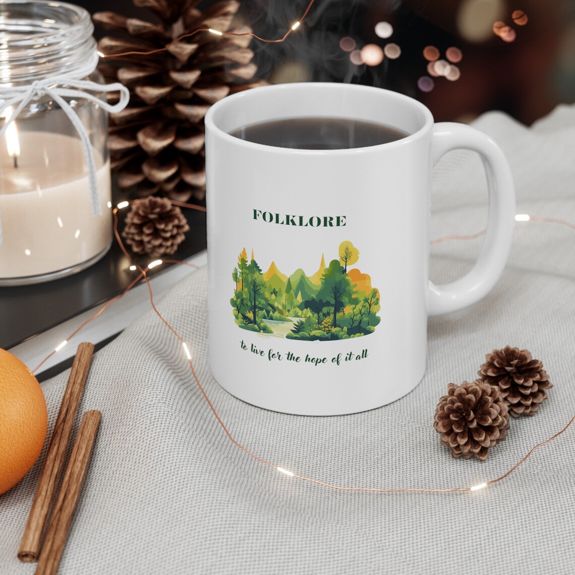Taylor Swift Folklore Inspired Ceramic Mug, 11oz - Etsy