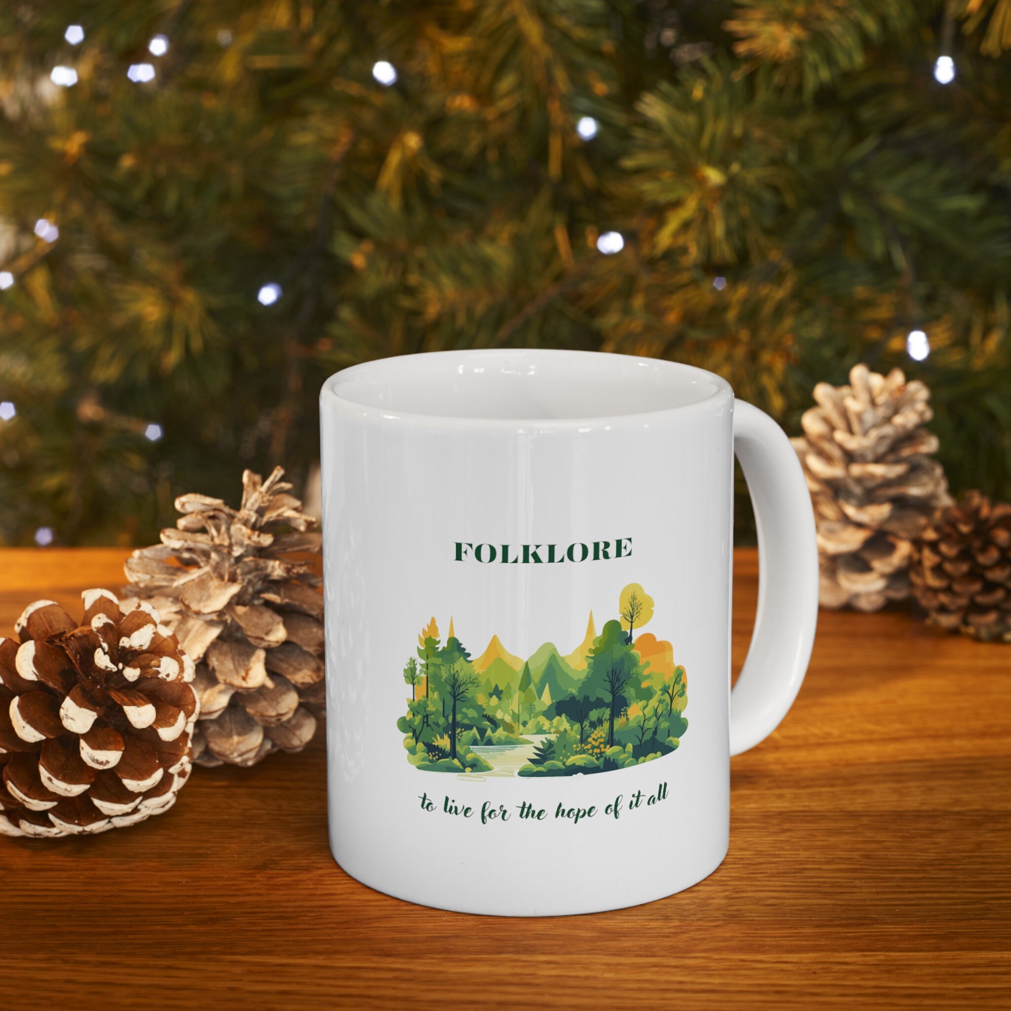 Taylor Swift Folklore Inspired Ceramic Mug, 11oz - Etsy