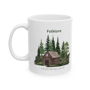 Taylor Swift Folklore Inspired Ceramic Mug, 11oz - Etsy